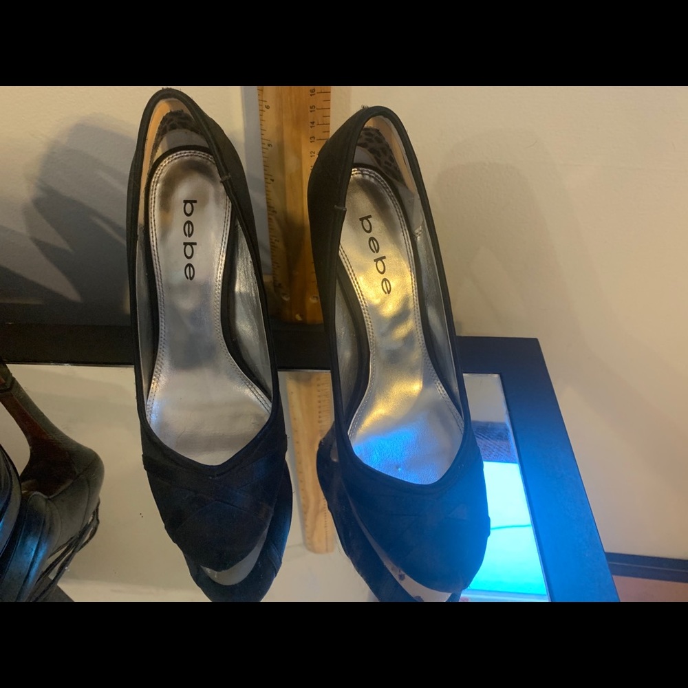 Bebe Platform Pumps - Gem